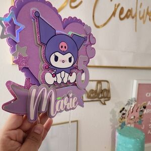 Other | Kuromi Cake Topper Party Supplies Kuromi Sanrio | Poshmark